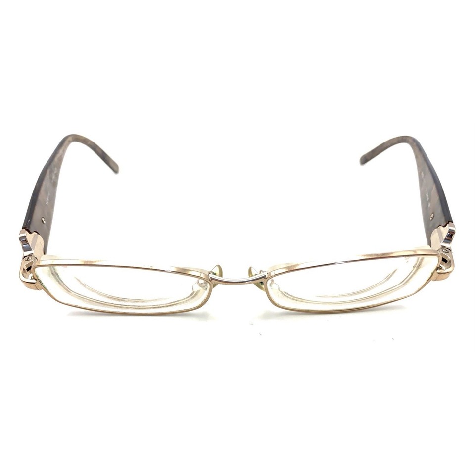 Versace Purple Silver Slim Rectangle Eyeglasses Frames 52-16 135 Italy ...