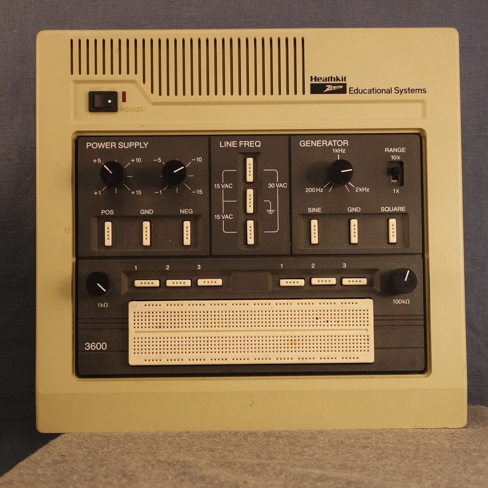 Heathkit ET-3600 Analog Trainer With Manual Fully Tested using VOM ...