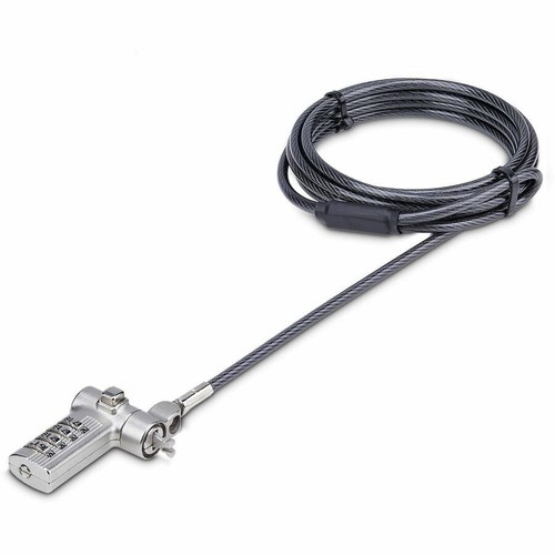StarTech 25-Pack Universal Serialized Security Laptop Lock w/6.6ft ...