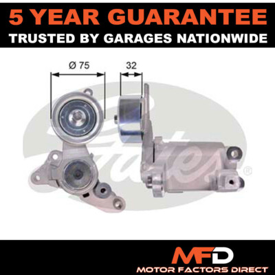 Gates Drive Belt Tensioner Pulley 1662030030 1662030031 166200L020 ...