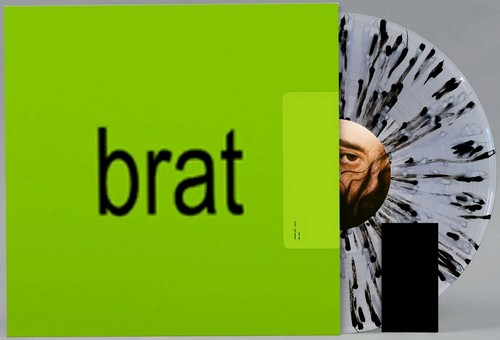 Charli XCX Brat Black & White Sympathy Splatter Vinyl LP Sealed Von ...