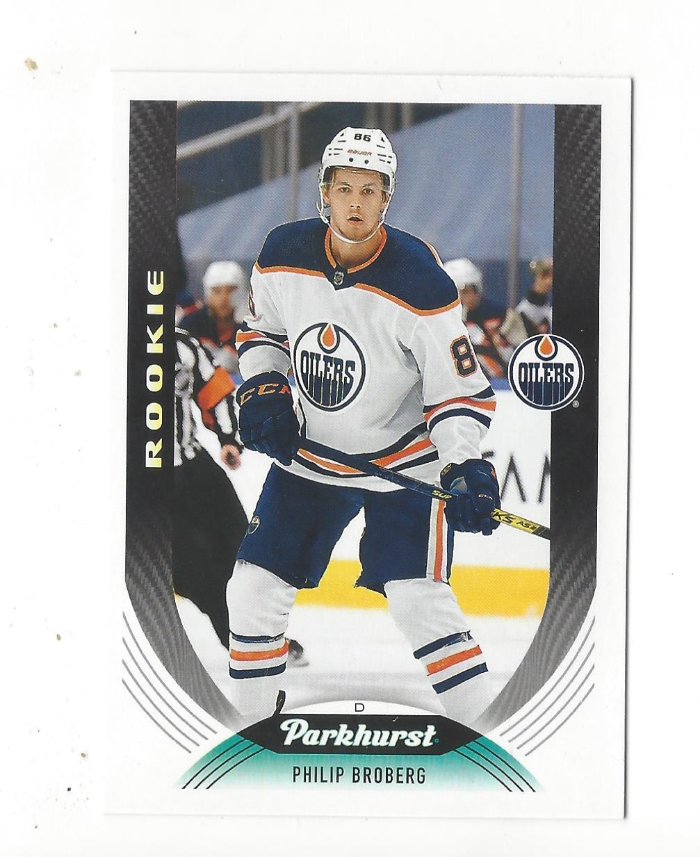 2020-21 Parkhurst #294 Philip Broberg RC Rookie Oilers | eBay