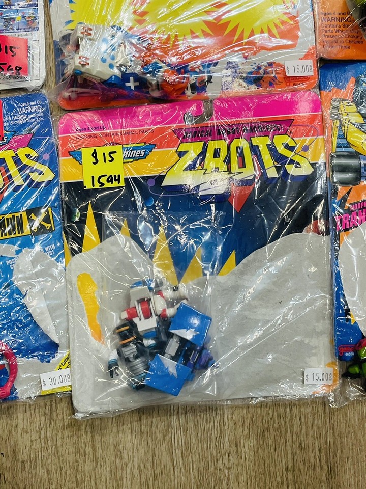 22 1990’s GALOOB MICRO MACHINES ZBOTS Childhood Collection 22 Sets Card ...