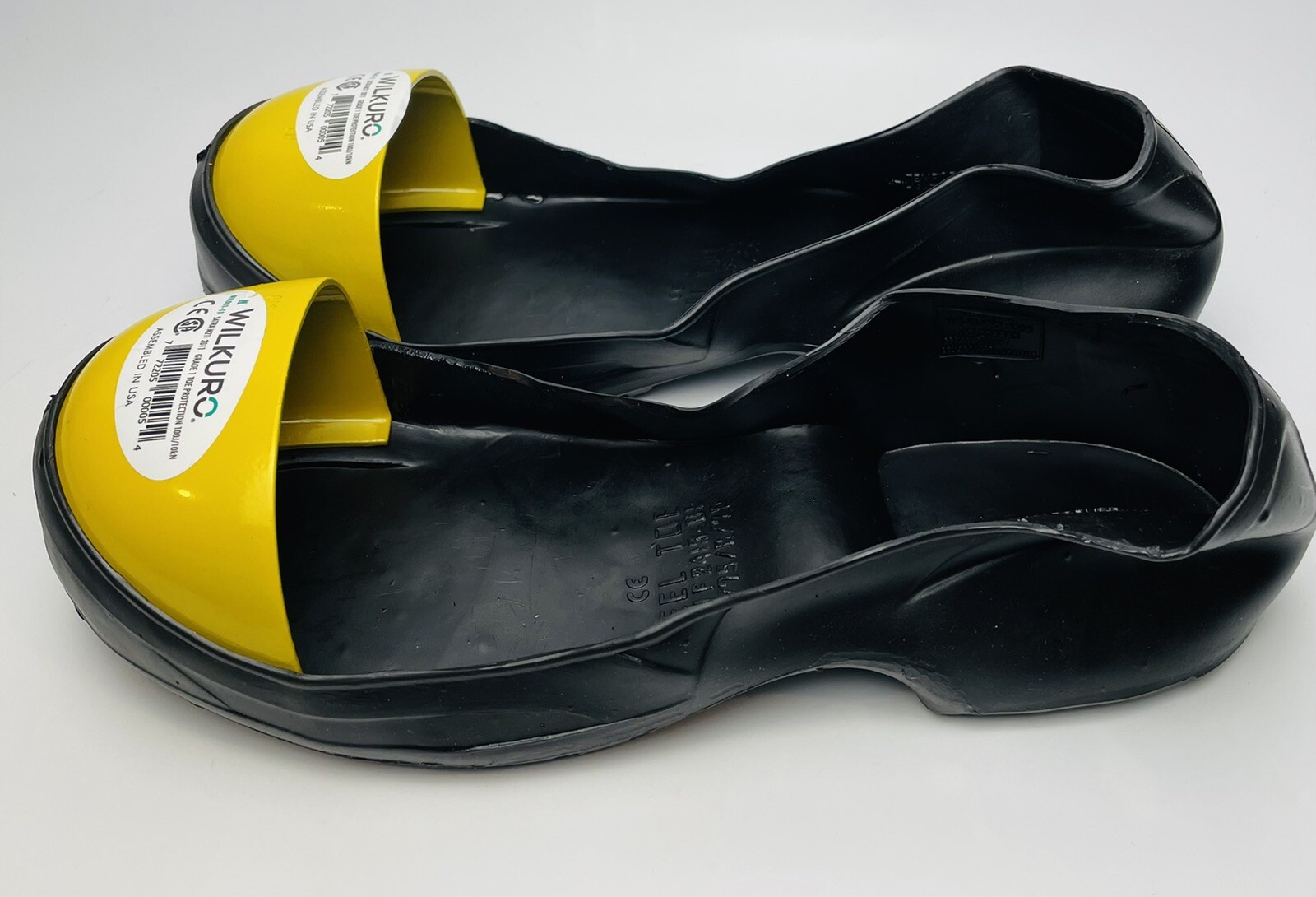 WILKURO Steel Toe Cap PVC Safety Men Overshoes Size: M 8-9 WIL001-11 | eBay