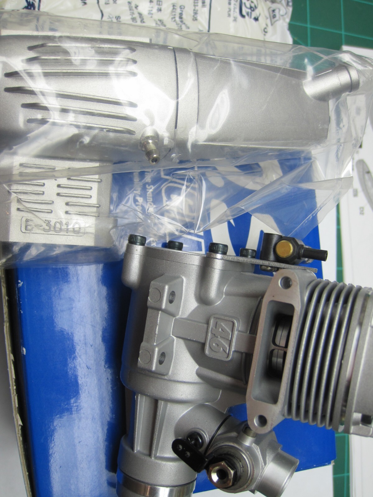 OS Max 46 AX R/C Airplane engine #15480 | eBay