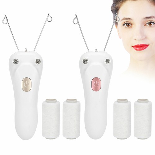 Electric Body Face Facial Hair Remover Defeatherer Cotton Thread ...