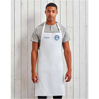 Masterchef Cooking Apron Embroidered with Name Baking TV Inspired ...