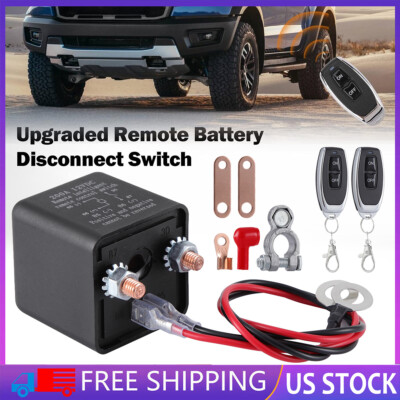 Remote Control Car Battery Switch Disconnect Power Kill Master Isolator ...