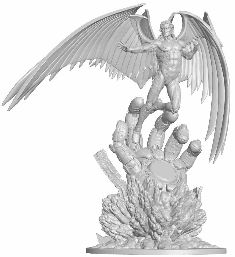 Marvel Xmen X Men Comic Angel Archangel Michael Warren Kenneth ...