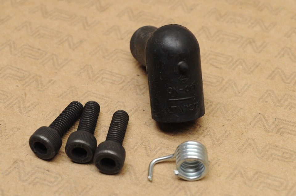 Vintage Maico Spark Plug Cap Retainer Spring And Socket Screws NOS OEM ...