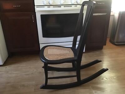 Vintage Heywood Brothers and Wakefield Boston MA Small Rocking Chair | eBay