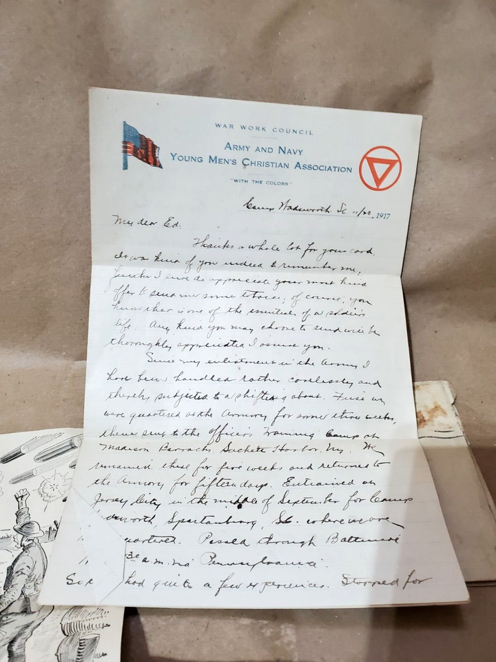 WW1 1918/1919 Original Rare Letters To Home From Soldier HUGE LOT | eBay