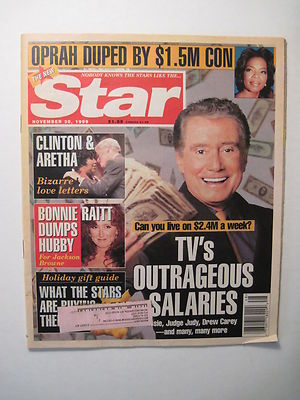 Star Magazine 11-30-1999. Bonnie Rait! Aretha Franklin! Ted Danson get ...