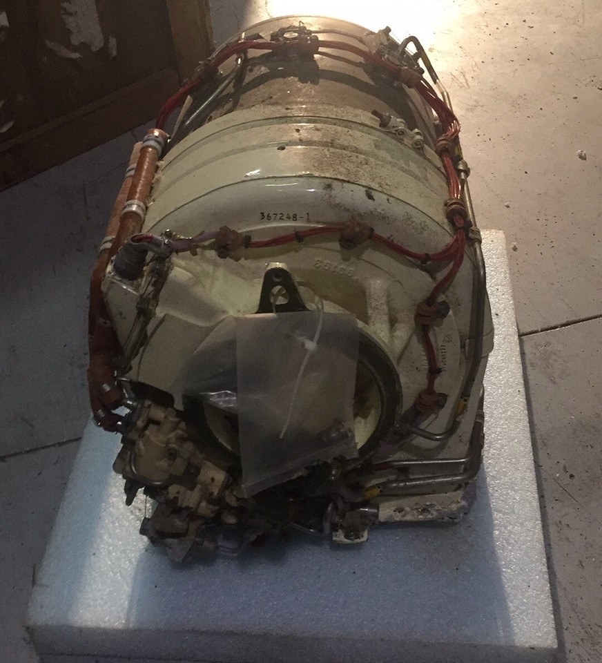 PN: 384238-4-1, Jet Fuel Starter Engine, Used, Garrett, F-15 | eBay