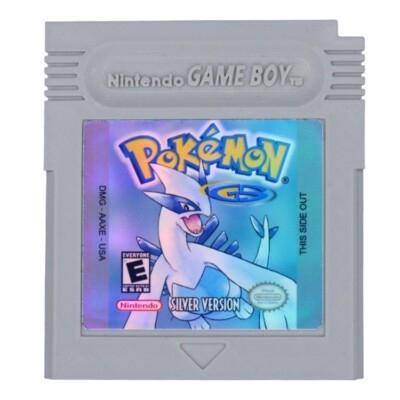 3D Printed Pokémon Silver GameBoy Cartridge Wall Art – 9x8x1 Inches ...