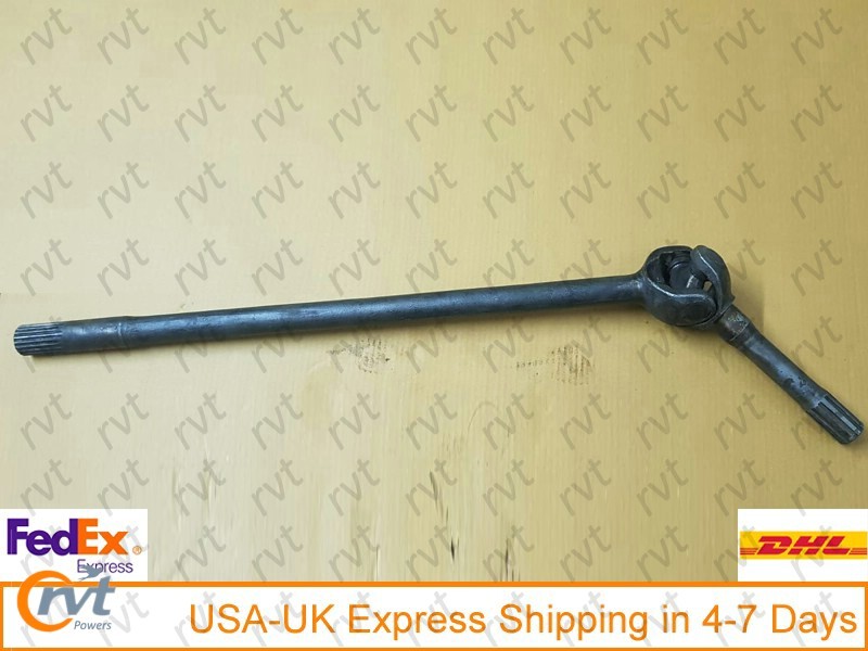 FRONT AXLE SHAFT ASSEMBLY FOR DRIVER SIDE -LH FITS 41-71 CJ/MB/GPW/M38 ...