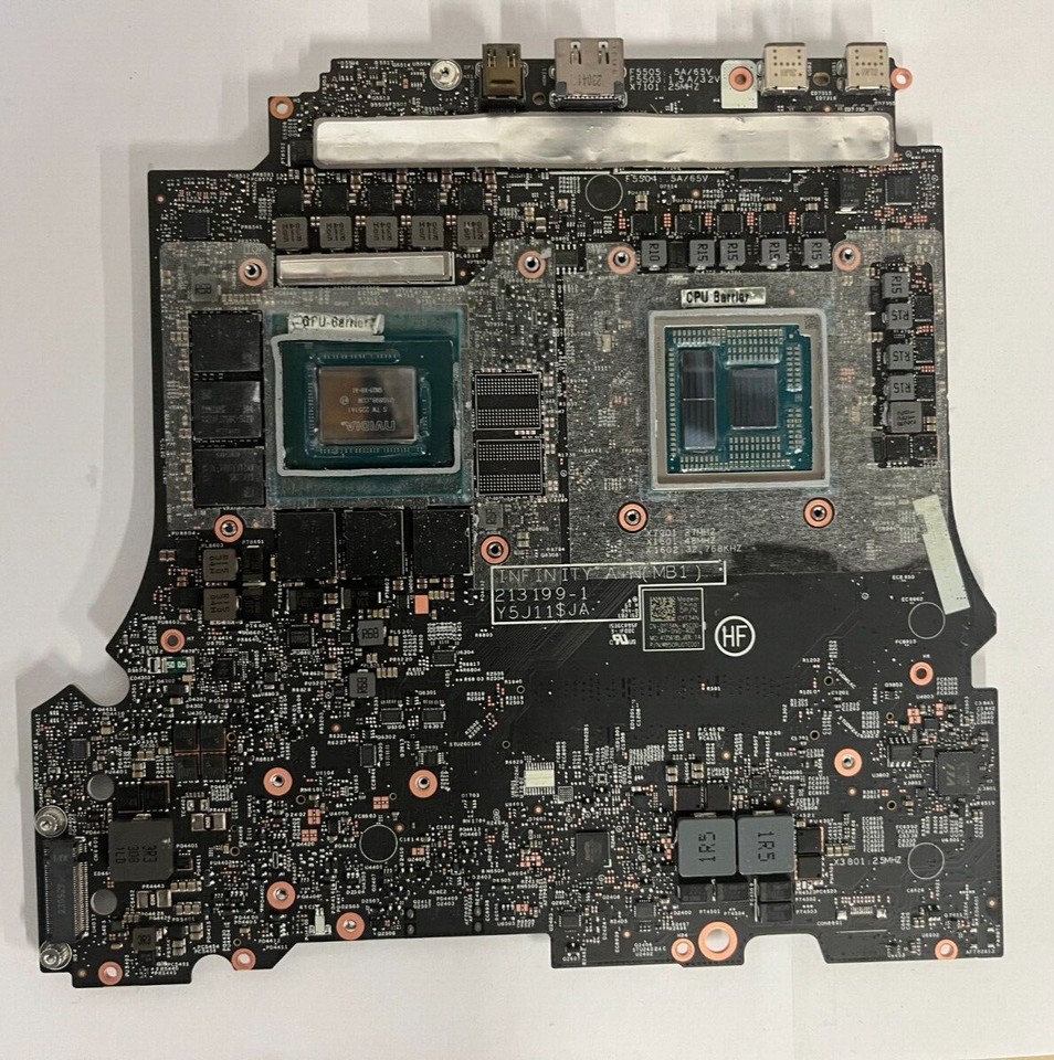 W0K6K ALIENWARE M16 R1 MOTHERBOARD RYZEN 9 7845HX RTX4080 12GB GDDR6 ...