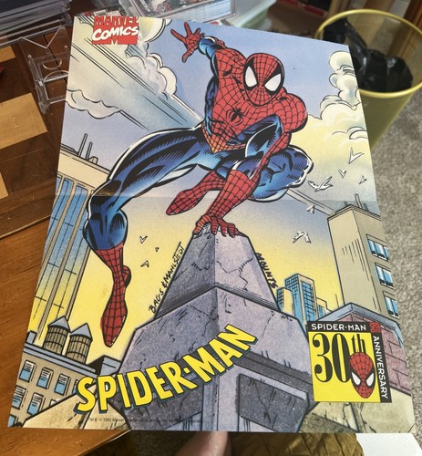 1992 Marvel Comics Spider-Man 30th Anniversary Promo Poster | eBay