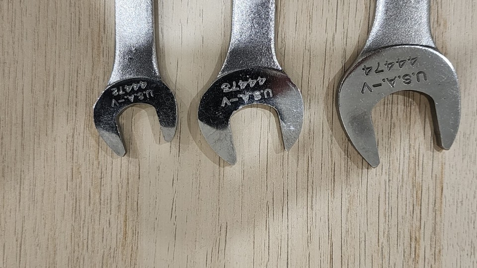 Craftsman 3pc SAE Tappet Thin Long Wrench Set -V- Made in USA | eBay