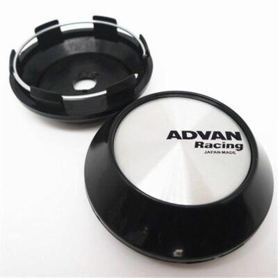 4 Pcs Set 68mm/62mm Advan Racing Style Japan RSII Rota BLACK Wheel ...