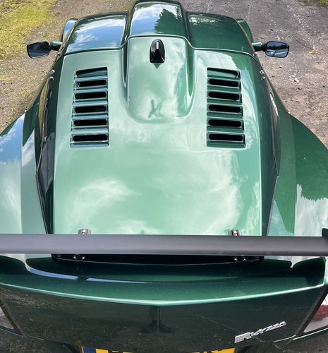 Vauxhall VX220 & Opel Speedster fibreglass vented engine cover / rear ...