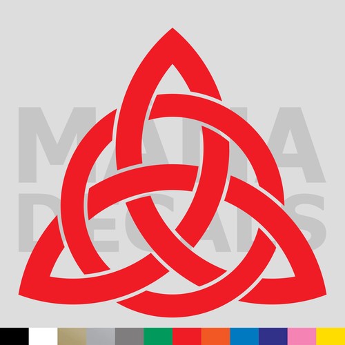 Trinity Vinyl Die Cut Decal Sticker - Triquetra Christian Religious ...