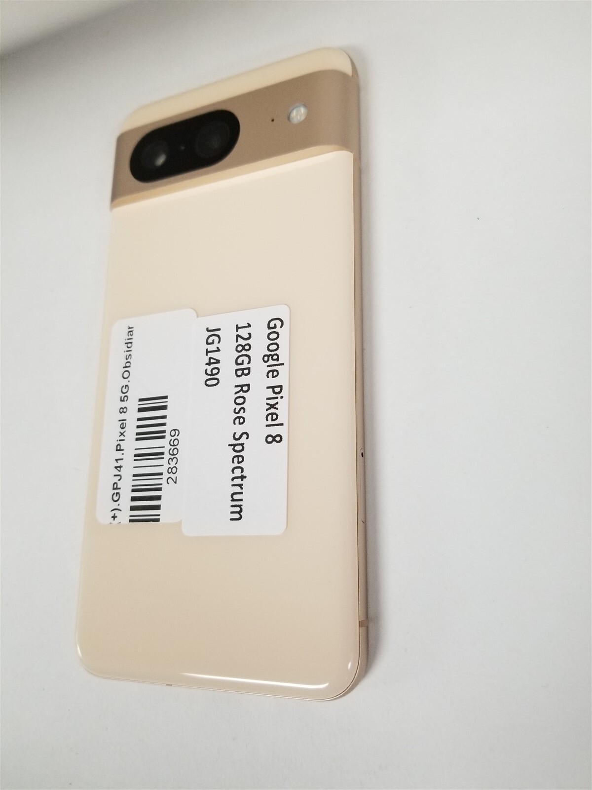 Google Pixel 8 128GB Rose G9BQD Spectrum Android Smartphone JG1490