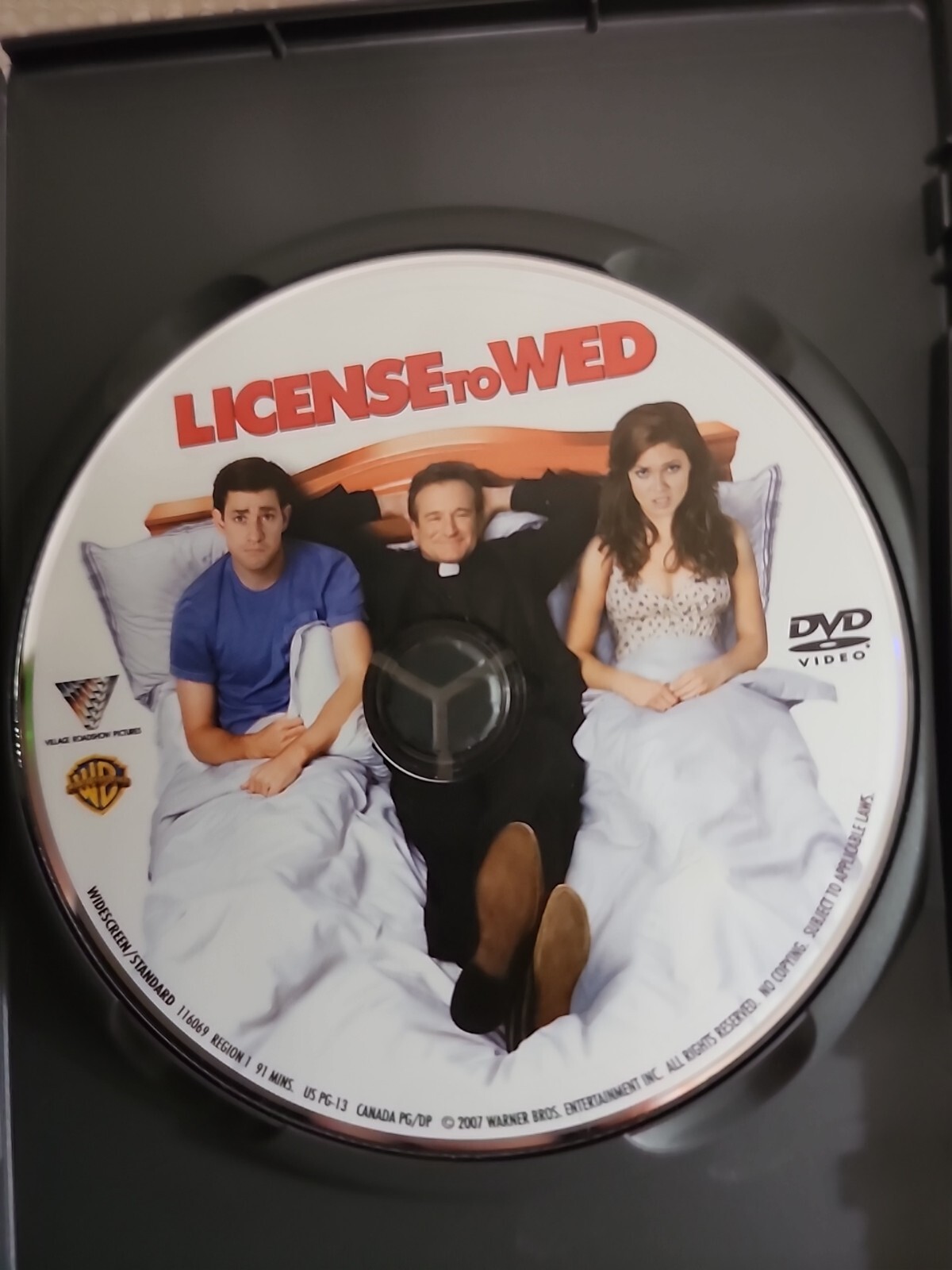 License to Wed - DVD - Very Good - John Krasinski,Mandy Moore,Robin ...