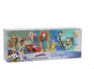 Disney 100 Spirited Adventures Limited Edition Character Figures 9 ...