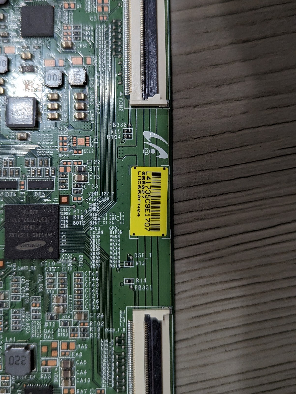 T-CON BOARD TCL 65S423, LJ94-41735C, (18Y_RAHU11P2TA4V0.0) | eBay