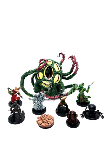 Huge lot of 50 D&D & Pathfinder Miniatures various sets A-16 No ...