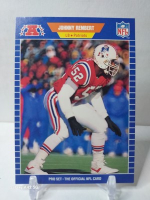 1989 Pro Set Football #256 Johnny Rembert New England Patriots | eBay