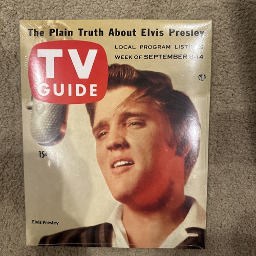 Elvis Presley - TV Guide Sept 8-14, 1956 - Vol. 4 No. 36, Issue #180 ...
