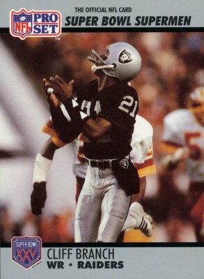 SUPER-BOWL SUPERMEN Cliff Branch RAIDERS CU-BUFFS Colorado Buffaloes ...