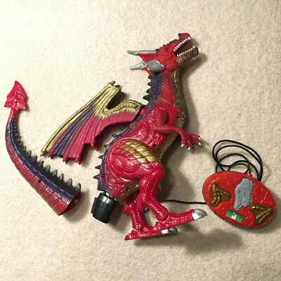 Animal Planet Jasman Remote Control Red Gold Purple Dragon Toy(Good for ...