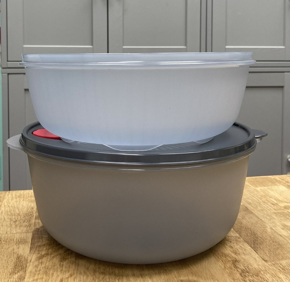 Tupperware CrystalWave Microwave Bowl Sets-Cosmo-Assorted Sizes-NEW ...