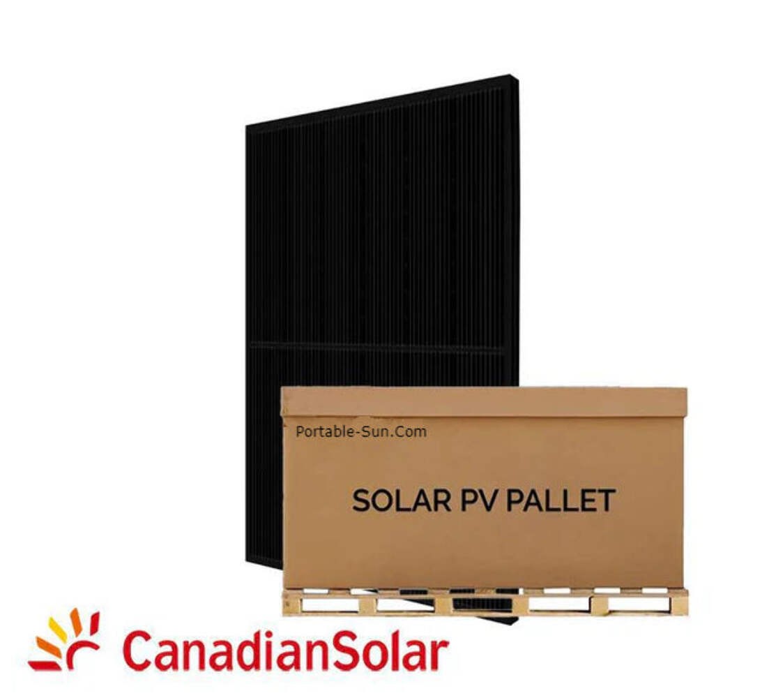 Canadian Solar 450W TOPCon Solar Panel (Black) | Full Pallet (30) 13 ...
