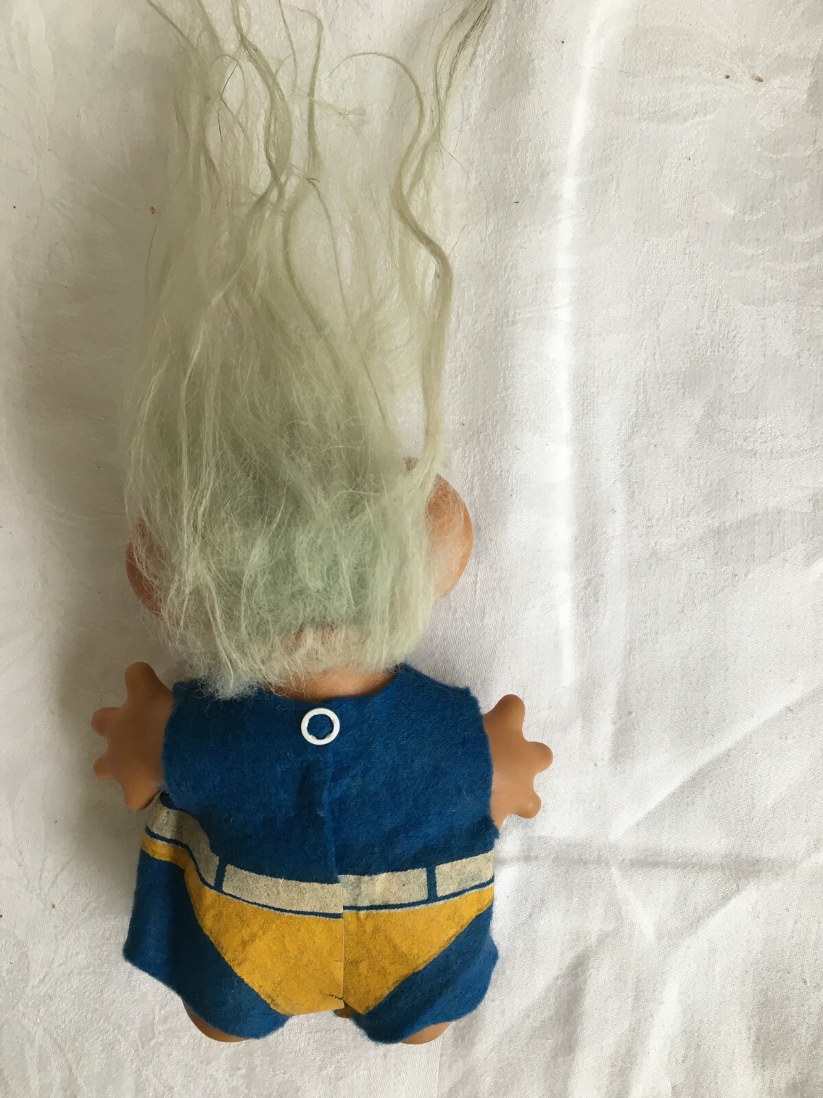 Vintage 1966 Uneeda Wishnik 5.5in BATMAN Troll Doll-Rare Bulging Eyes ...