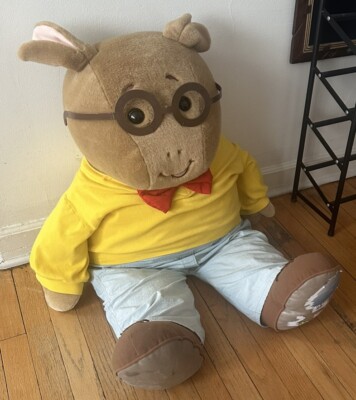 Vintage EDEN Marc Brown’s Arthur Jumbo Plush Toy stuffed animal - life ...