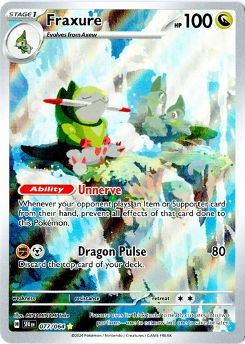 Fraxure #077 - Illustration Rare - NM - Shrouded Fable | eBay