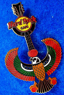 NABQ EGYPT ANCIENT EGYPTIAN RED WINGED FALCON BIRD GUITAR Hard Rock ...
