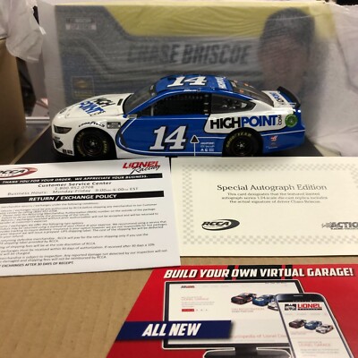 2021 Chase Briscoe #14 Highpoint. Com Mustang Autographed #97 ...