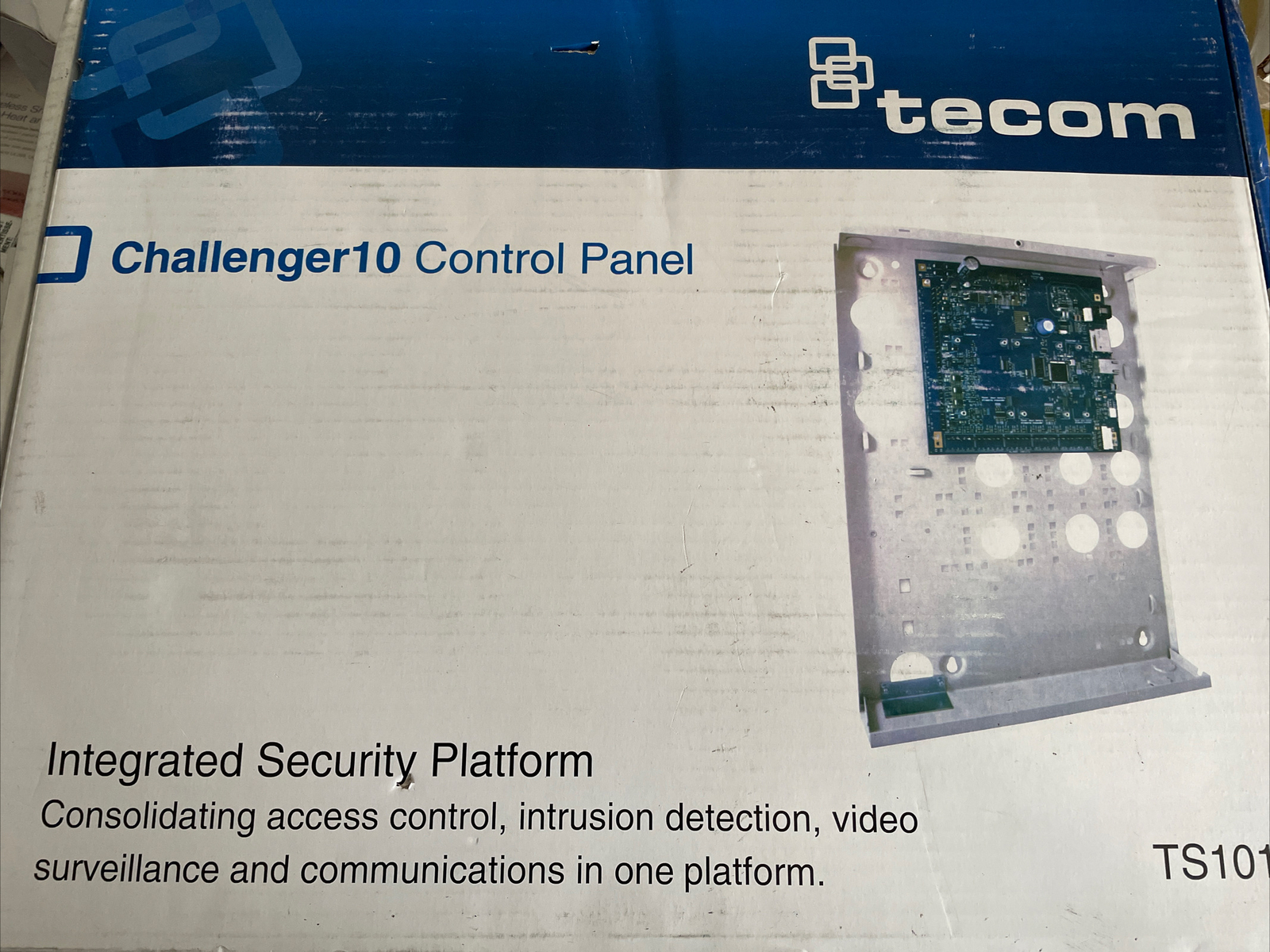 Interlogix TS1016 CHALLENGER 10 CONTROL PANEL HOSED & ACCESSORIES TECOM ...