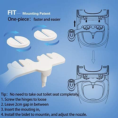 Toilet Rear End Bidet Butt Wash Washer Clean Clear Adjustable Fresh ...