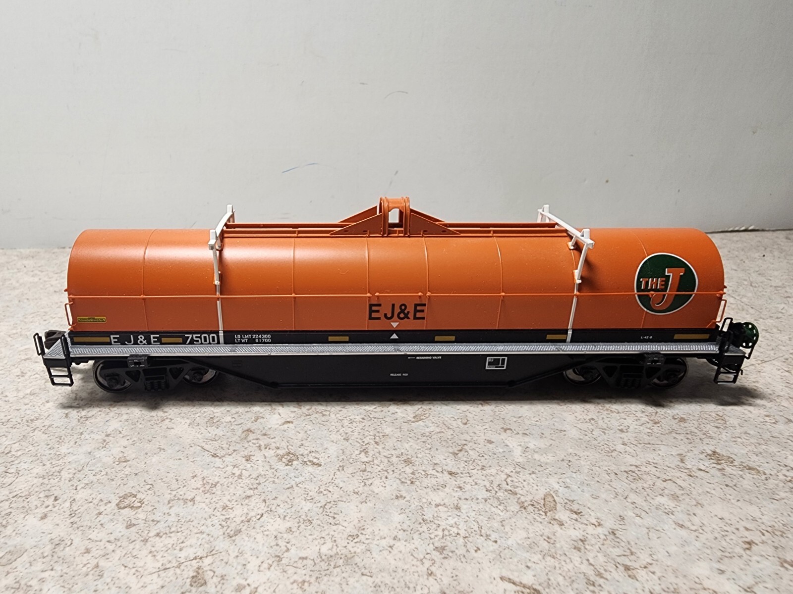 HO Scale Atlas Master Line 42' Steel Coil Car- EJ&E # 7500 - //WE ARE ...