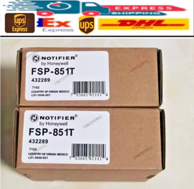 FSP-851T Notifier Intelligent Photoelectric Smoke Detector FSP851T | eBay