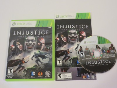 INJUSTICE GODS AMONG US DC COMICS 100% COMPLETE XBOX 360 | eBay