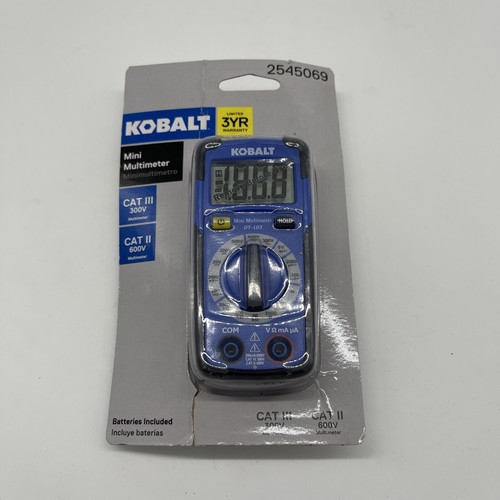 Kobalt 0.2 Amp 500-Volt Digital Mini Multimeter 2545069 | eBay