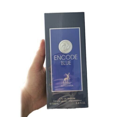 ENCODE BLUE By Maison Alhambra Original EDP Perfume Men 100 ml Rich ...