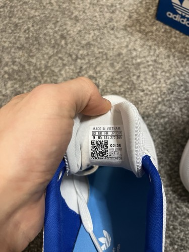 Adidas Originals Stan Smith ‘White Blue’ Men’s Trainers | UK 8.5 ...